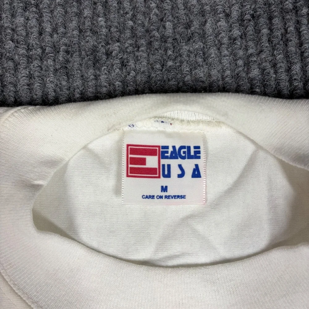 Eagle USA | Tops | Eagle Usa Phi Mu Sorority Jersey Tshirt White Pink ...